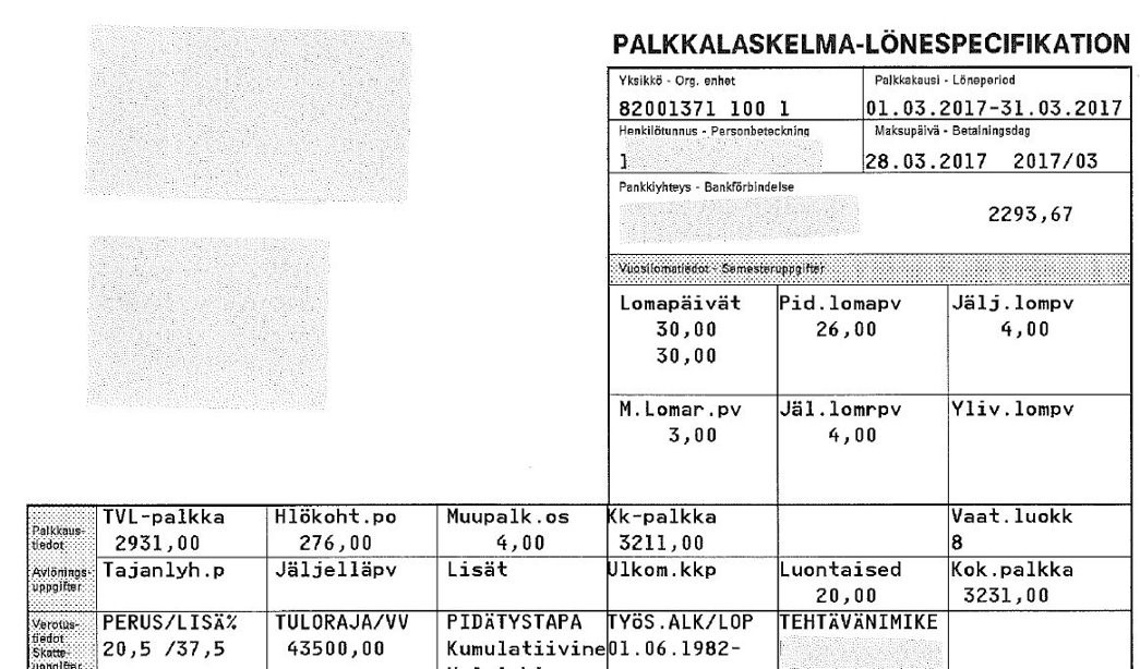 Tarkista palkkalaskelmasi | Ammattiliitto Pro